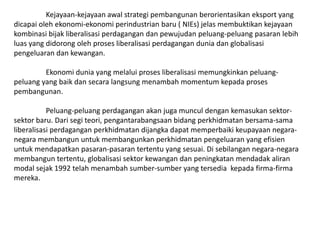 Liberalisasi perdagangan | PPTX