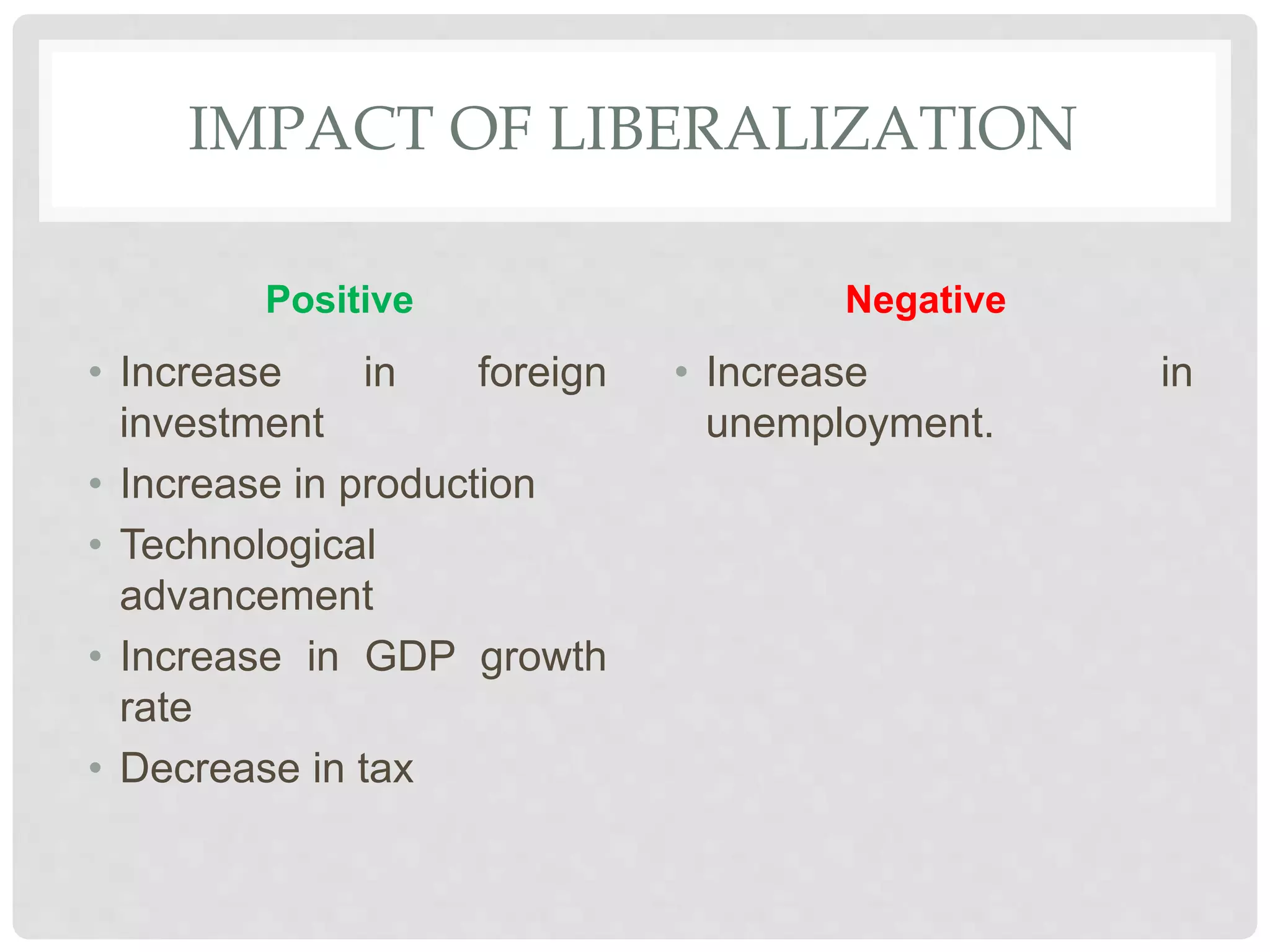 Liberalisation of indian economy | PPTX