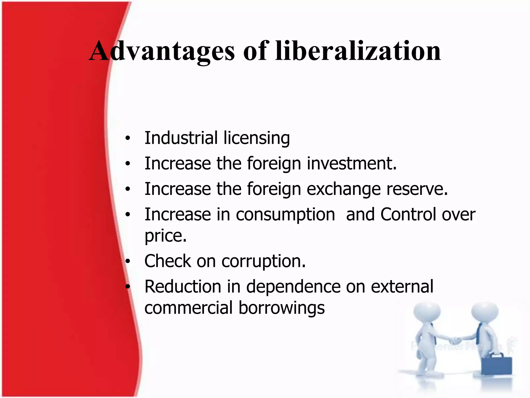 Liberalisation, privatisation and globalisation. | PPTX