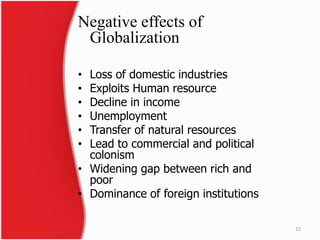 Liberalisation, privatisation and globalisation. | PPTX