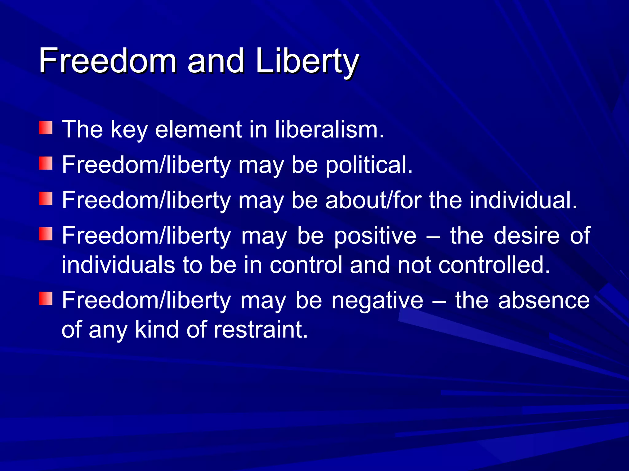 Liberalism | PPT