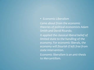 Liberalism | PPTX