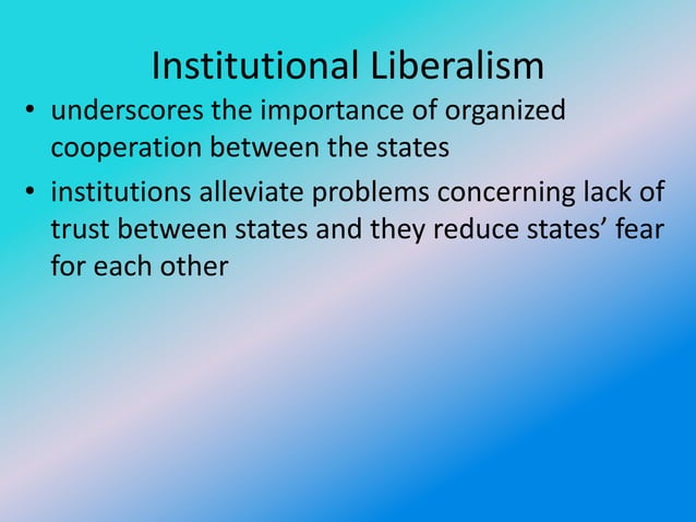 Liberalism | PPTX