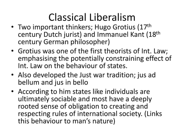 Liberalism theory,Types of liberalism,and criticism | PPTX