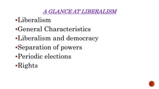 Liberalism | PPTX