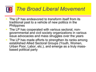 Liberalism in the Philippines | PPT