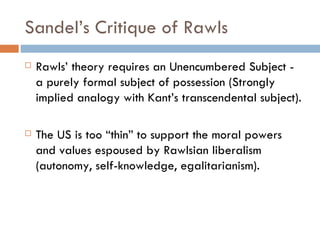 Liberalism communitarianism b_comp (1) | PPT