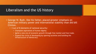 Liberalism in the American Foreign Policy | PPT