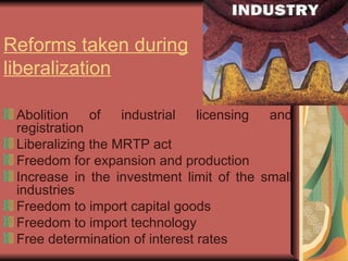 Liberalization | PPT