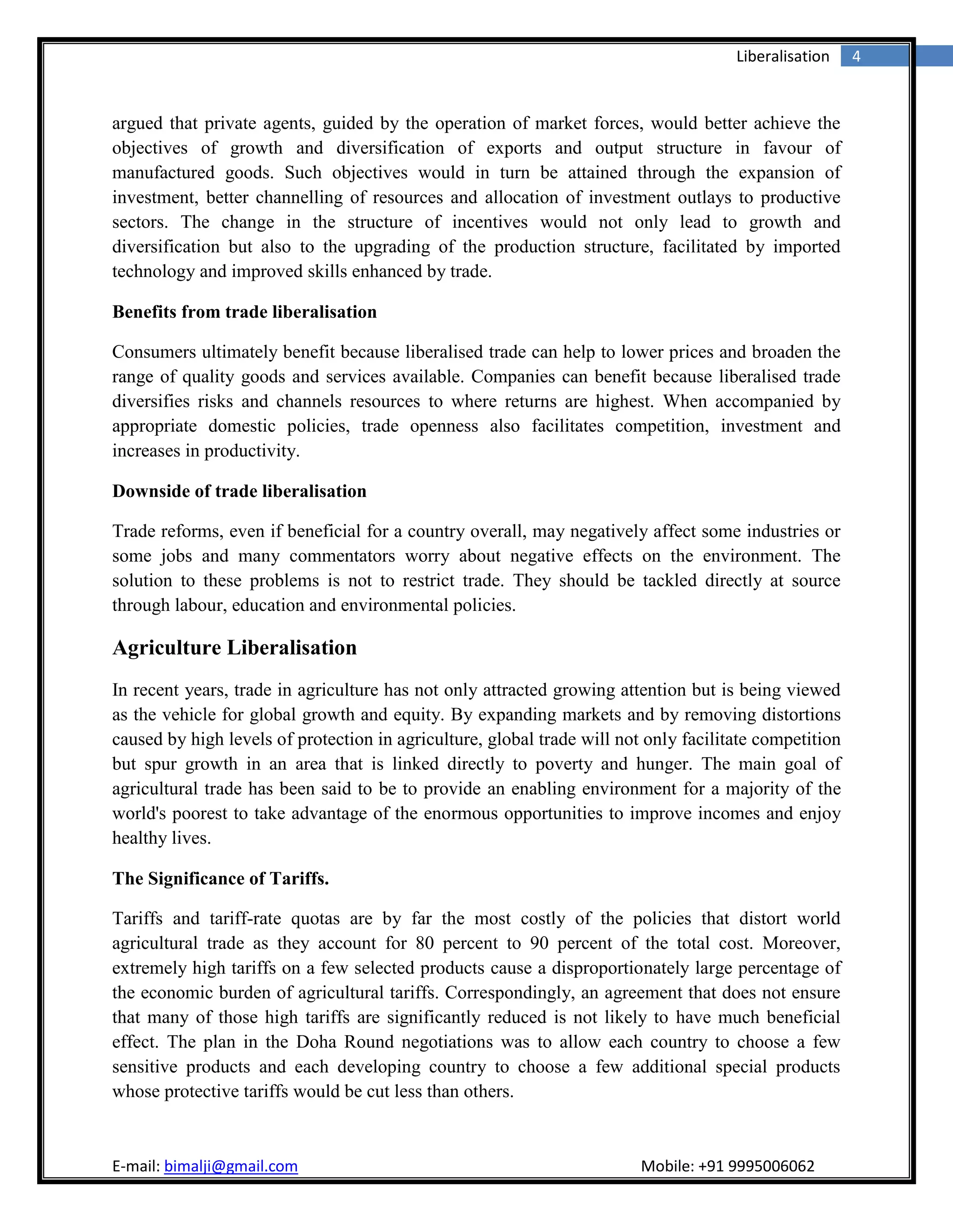 Liberalization | DOCX