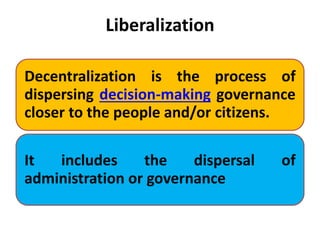 Liberalization, Privatization & Globalization | PPSX