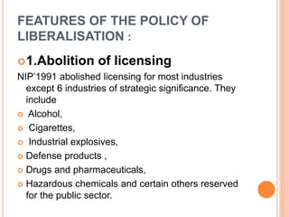 LIBERALIZATION, PRIVATIZATION AND GLOBALIZATIONAND ITS IMPACT ON INDIAN ...