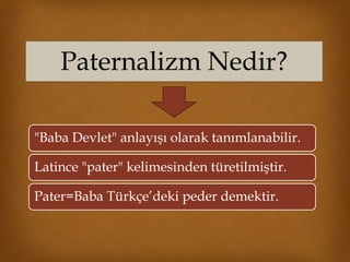 Liberalizm ve Paternalizm | PDF