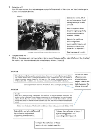 Liberal reforms questions | PDF
