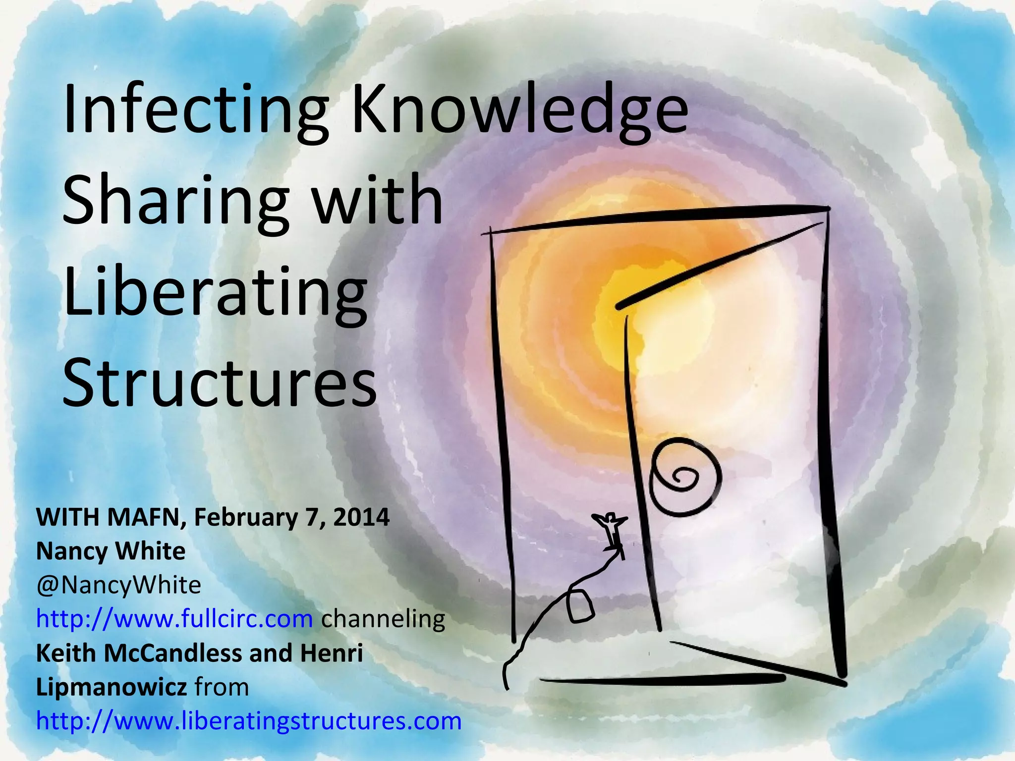 Liberating Structures for Knowledge Sharing | PPT