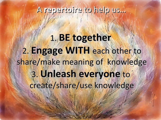 Liberating Structures for Knowledge Sharing | PPT