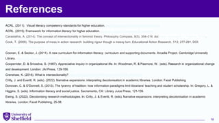 Liberating the library through information creation a ‘messy’ workshop ...