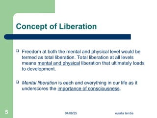 LIBERATION AND EDUCATION LIBERATION AND EDUCATION.ppt