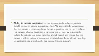 Liberation from mechanical ventilation.pptx