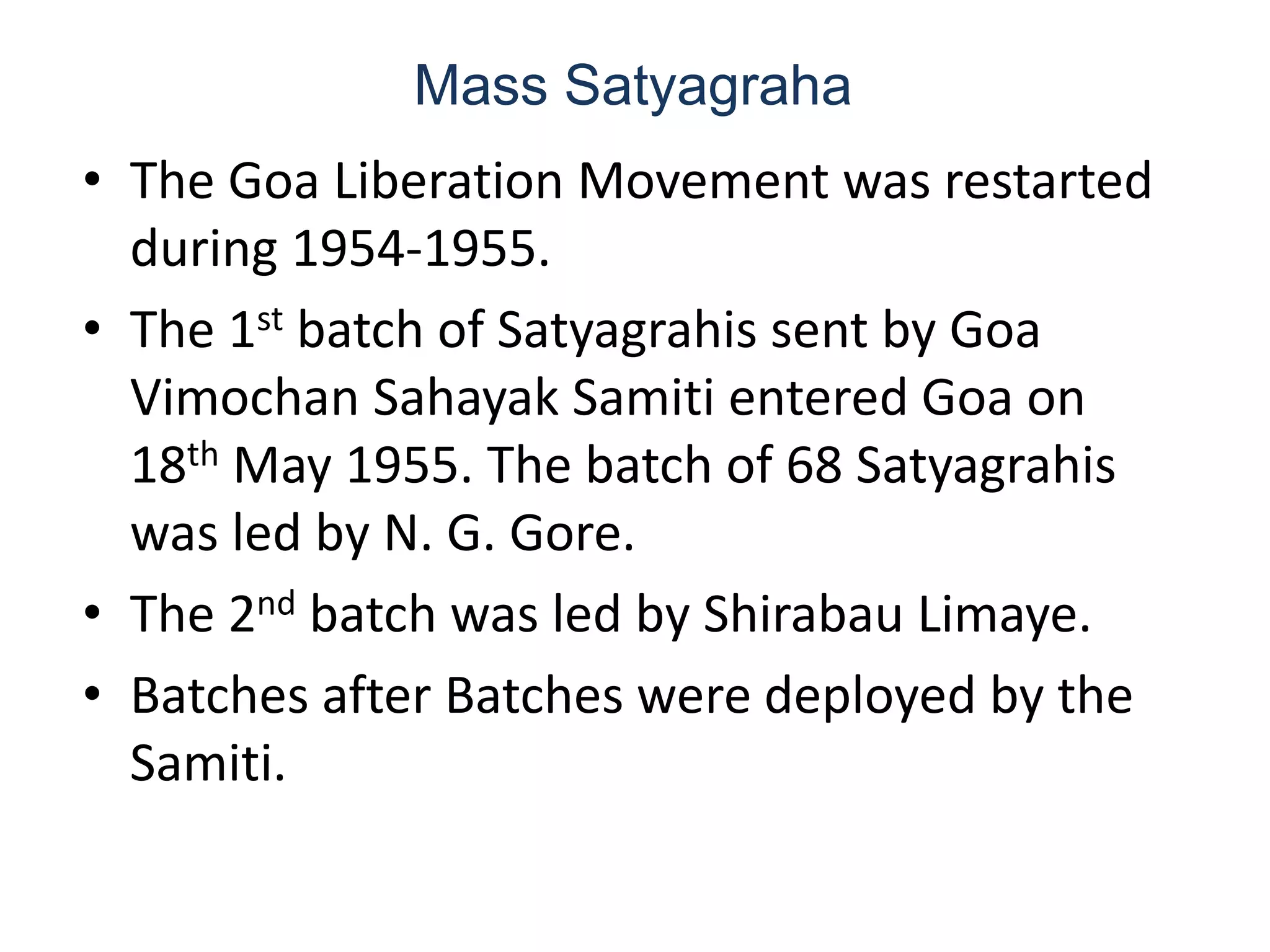 Liberation movement of goa | PPTX