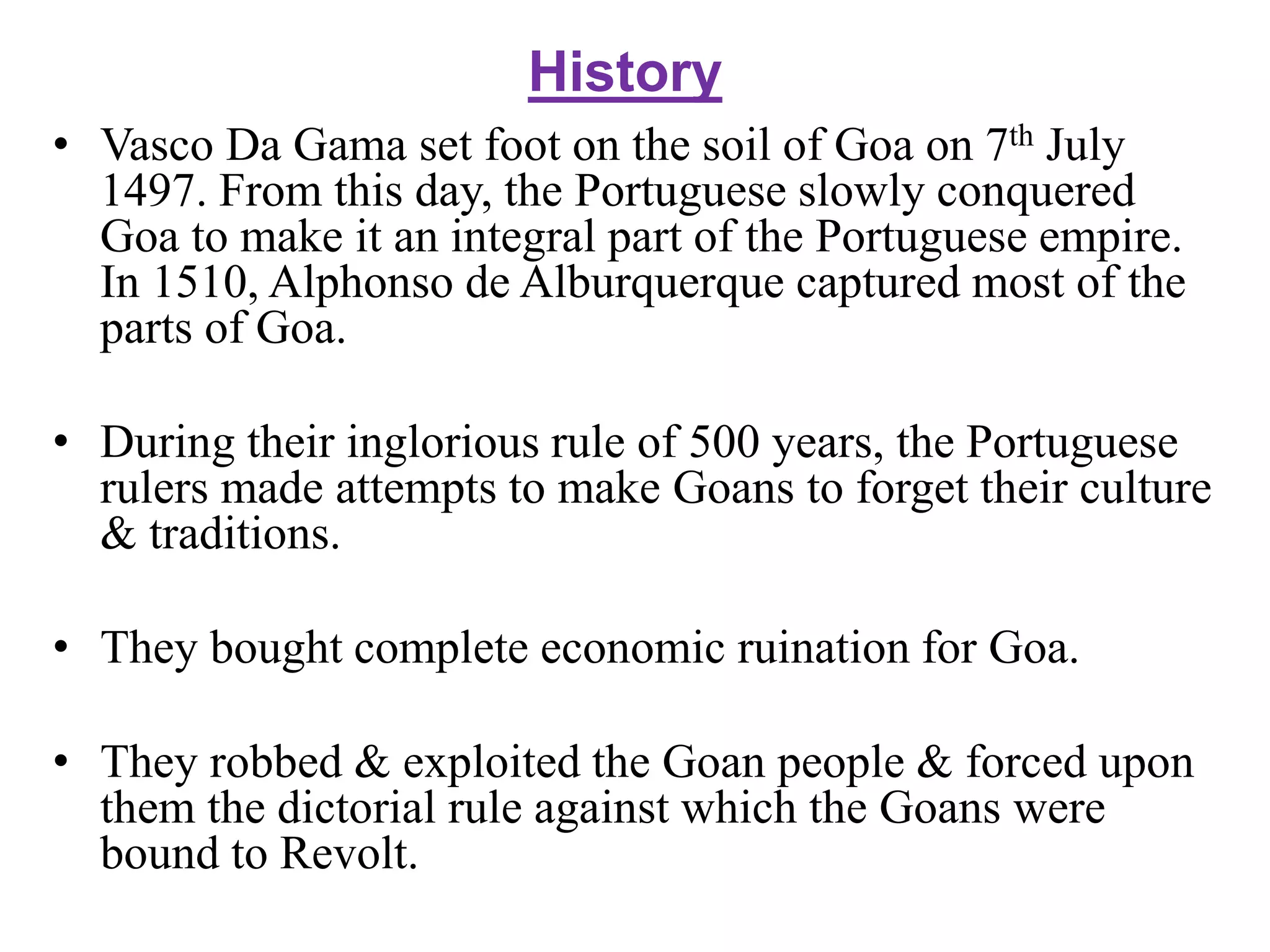 Liberation movement of goa | PPTX