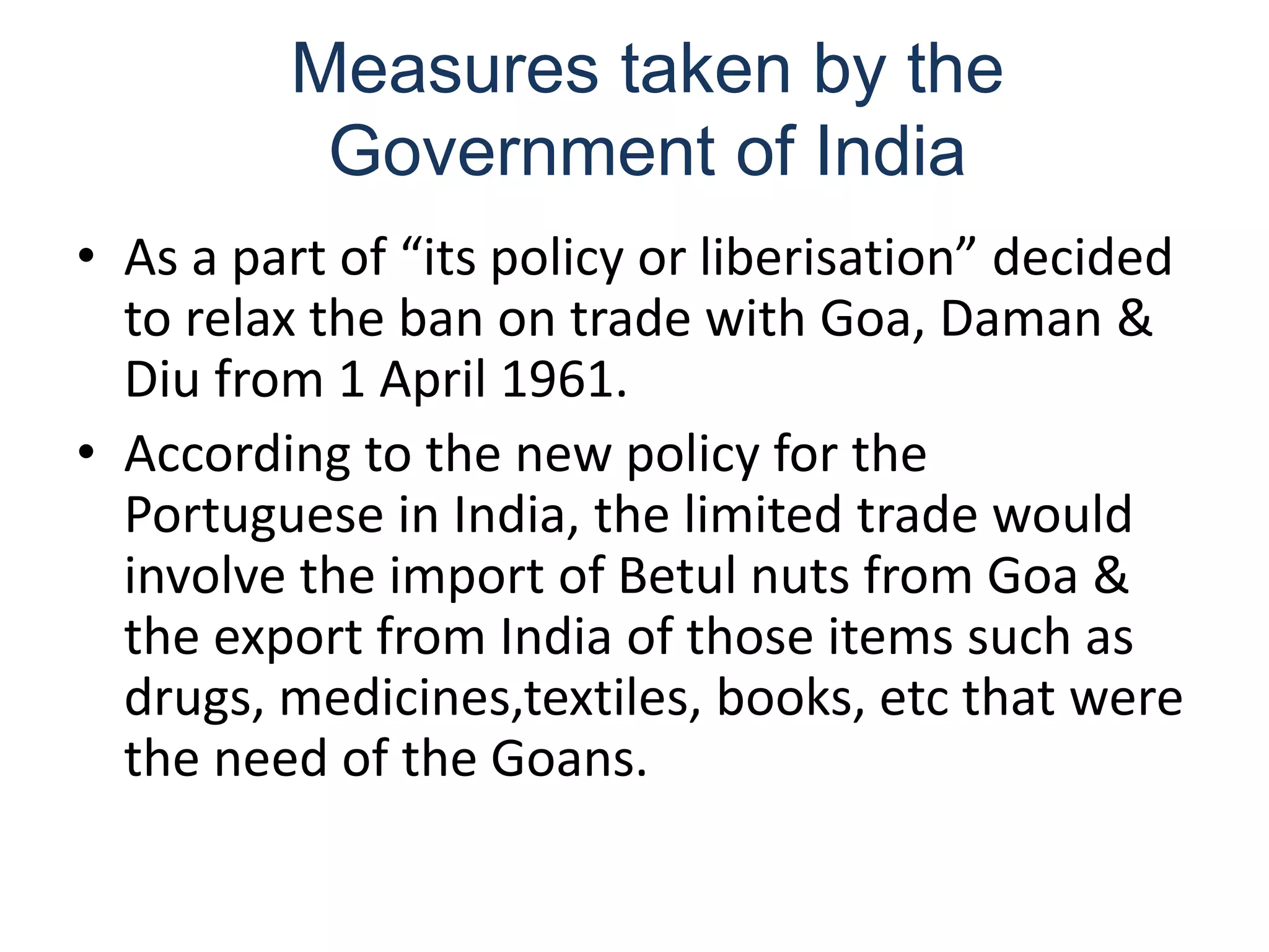 Liberation movement of goa | PPTX