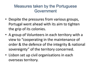 Liberation movement of goa | PPTX