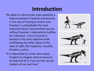 Freedom vs. Safety | PPTX