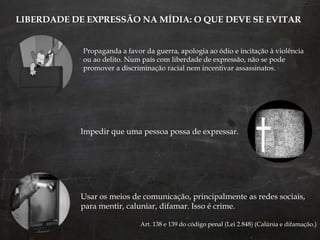 Liberdade de expressão | PPTX
