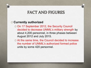 UNMIL United Nations Mission in Liberia | PPT