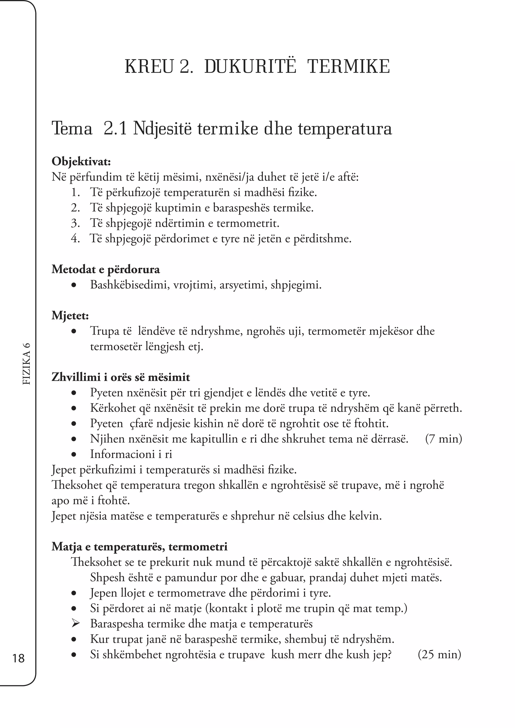 Liber mesuesi fizika 6 | PDF