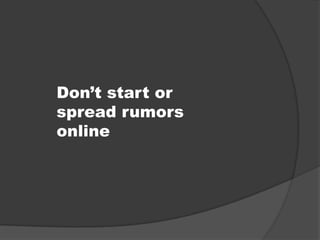 Netiquette Comics | PPTX