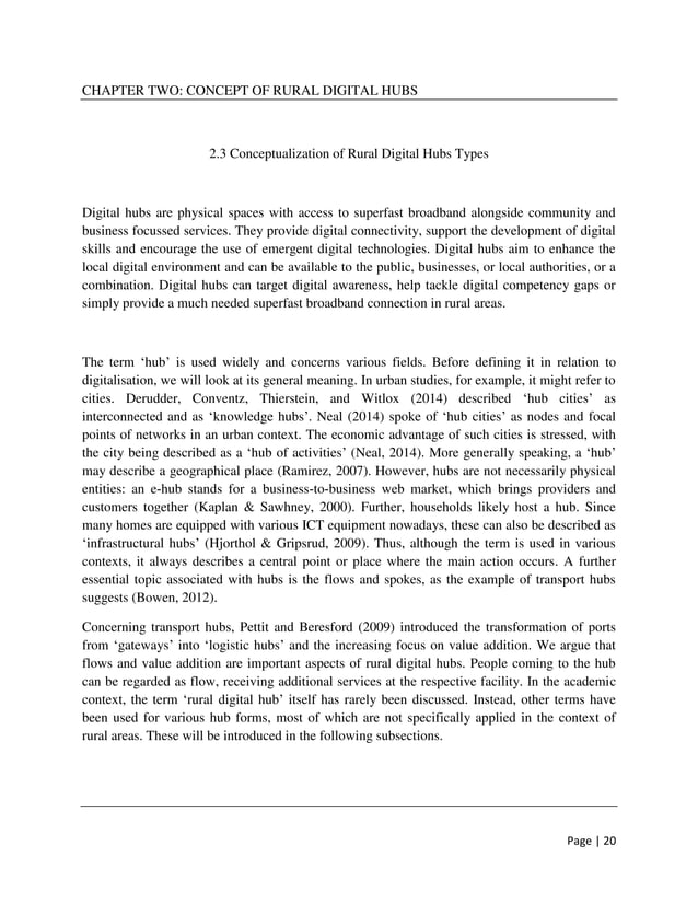 digitalization and development rural communities | PDF