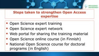 Finland's Open Science Training Programme | PPT