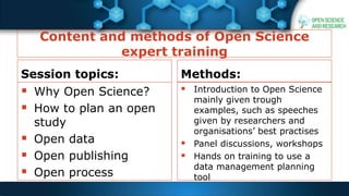 Finland's Open Science Training Programme | PPT