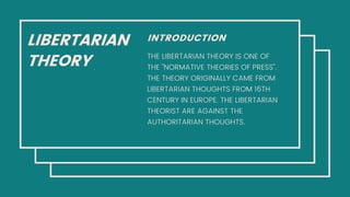 Libertarian theory | PPTX