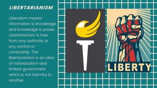 Libertarian theory | PPTX