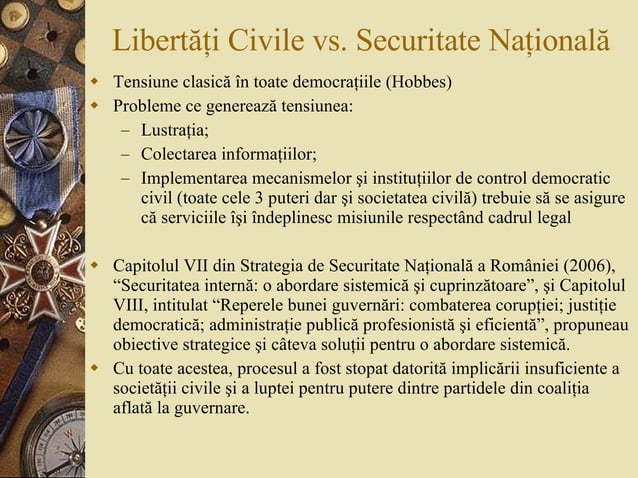Libertate si securitate | PPT