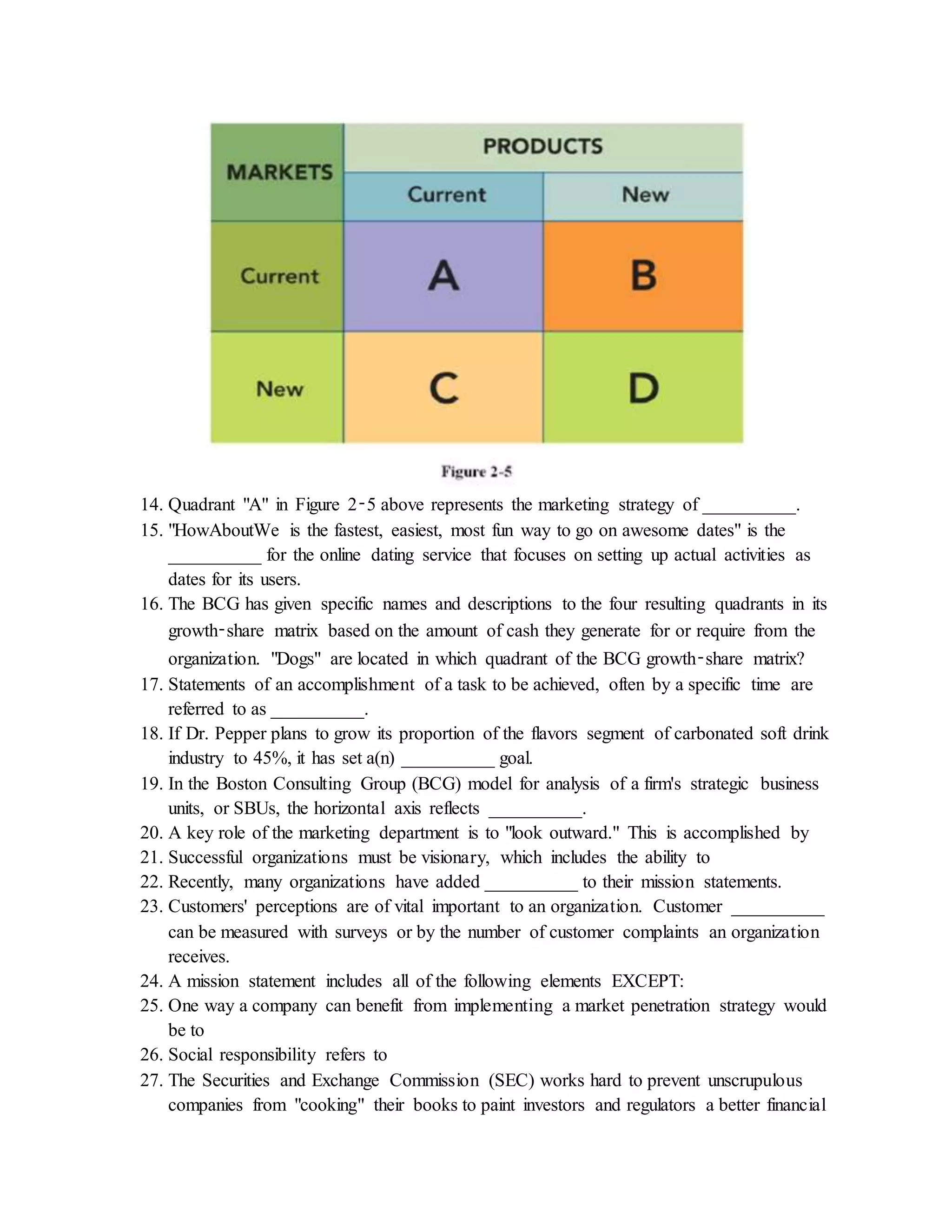Liberty busi 330 midterm | DOCX | Marketing and Advertising | Business