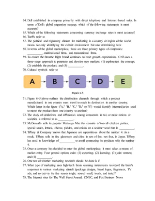 Liberty busi 330 midterm | DOCX | Marketing and Advertising | Business