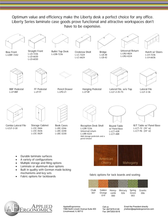 Compel Liberty Office Desk | PDF