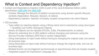 Context and Dependency Injection 2.0 | PPTX