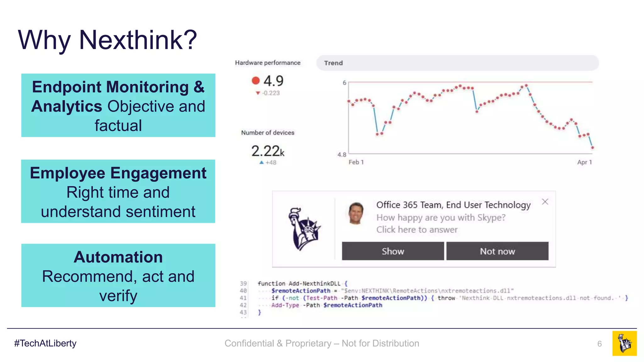 Liberty Mutual drives superior digital employee with Nexthink | PPTX
