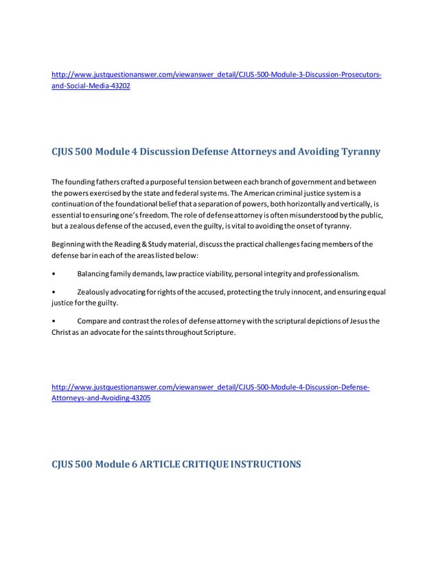 Liberty university cjus 500 (1) | DOCX