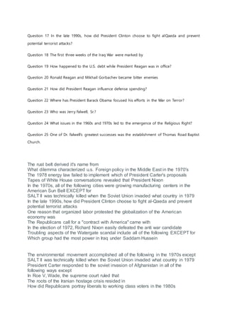 Liberty university hius 222 content quiz 8 complete solutions correct ...