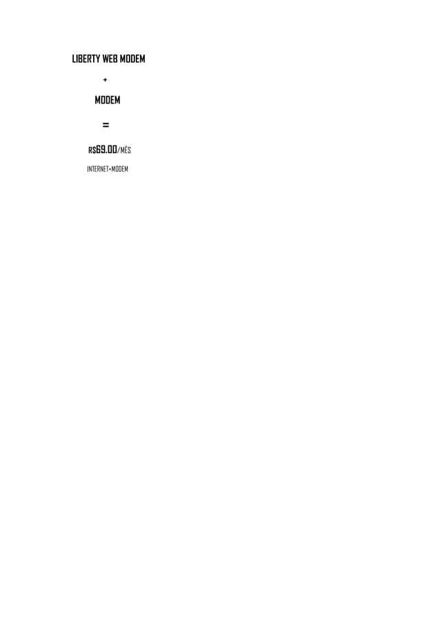 Liberty web modem | DOCX