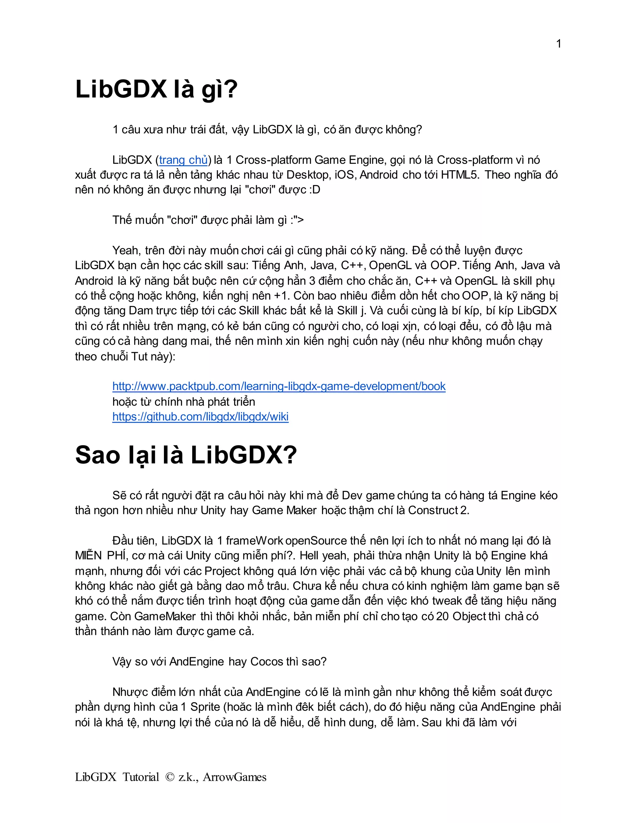 what the hell is libgdx | PDF