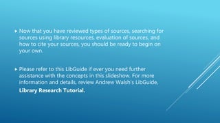 Libguide powerpoint | PPT