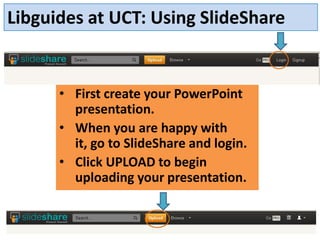 Libguides 2012 slideshare | PPTX