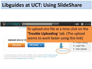 Libguides 2012 slideshare | PPTX